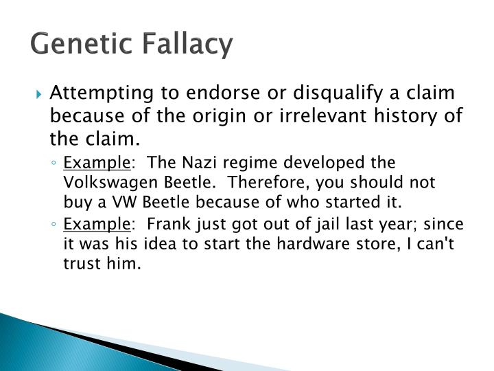 PPT - Logical Fallacies or Fallacies in Argumentation PowerPoint ...
