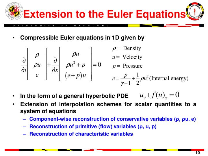 PPT - Application of Weighted Essentially Non-Oscillatory Limiting to ...