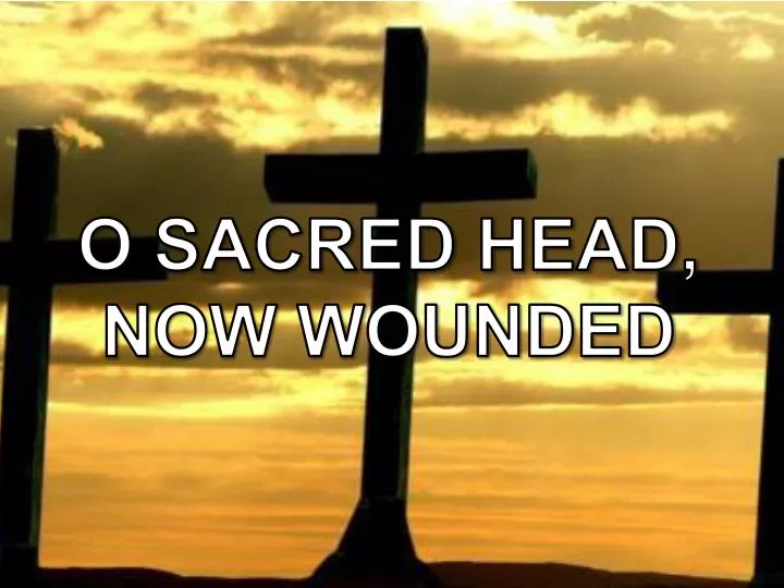 PPT - O SACRED HEAD, NOW WOUNDED PowerPoint Presentation, free download ...