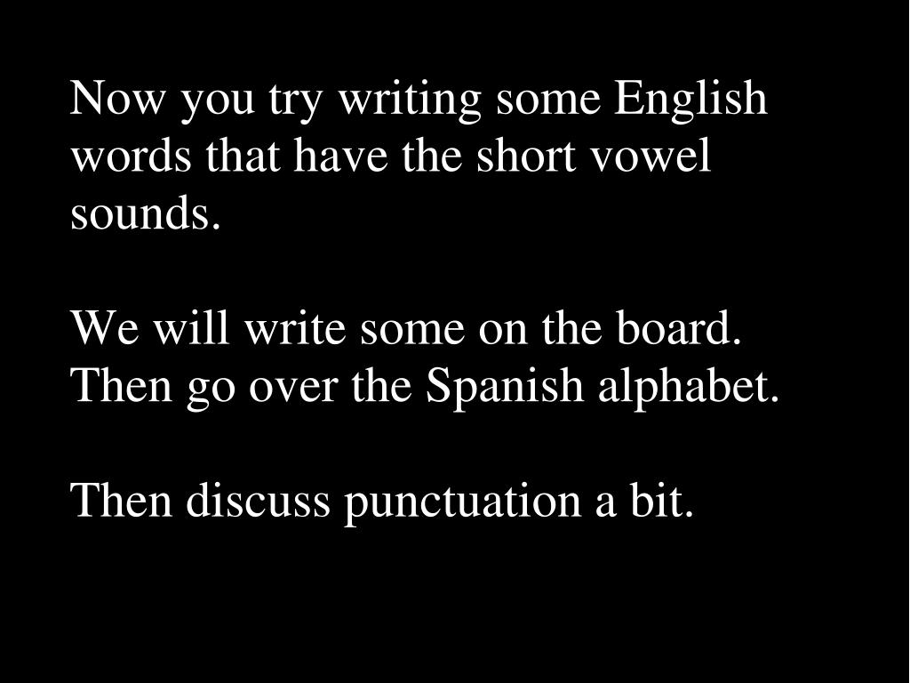 PPT - Vowels in Spanish Las Vocales PowerPoint Presentation, free ...