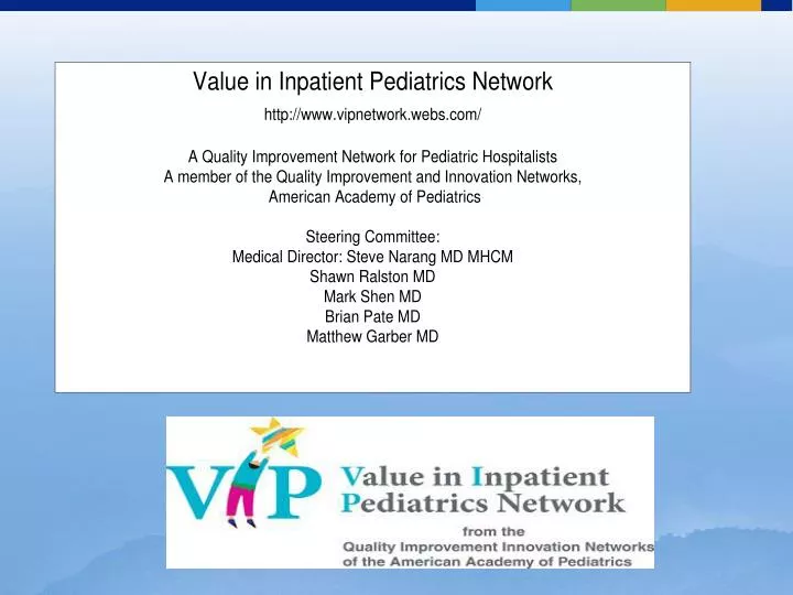 PPT - The VIP Network PowerPoint Presentation, free download - ID:2460455