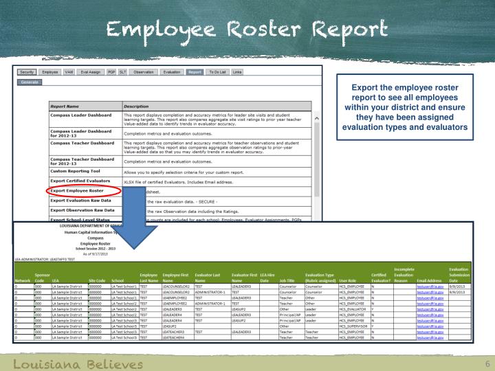 PPT - Compass Information System – Information for LSASPA Members ...