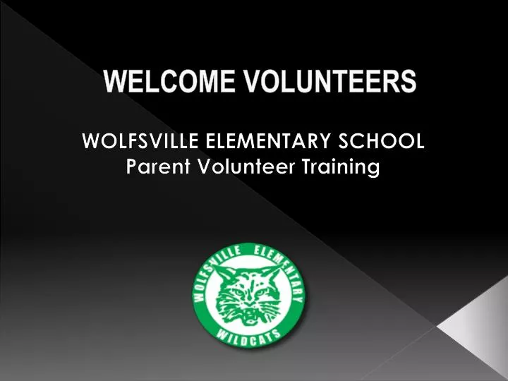PPT - WELCOME VOLUNTEERS PowerPoint Presentation, free download - ID ...