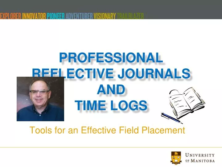 PPT - Professional Reflective Journals and Time Logs PowerPoint ...