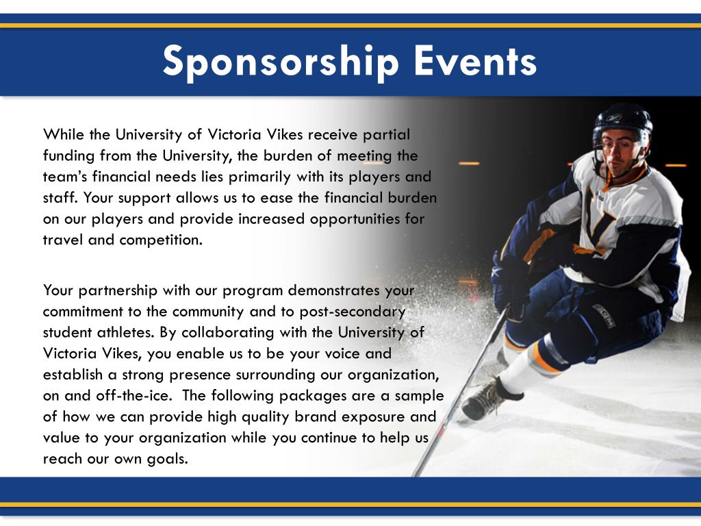 PPT - 2014-15 Men’s Ice Hockey Corporate Sponsorship Package PowerPoint ...