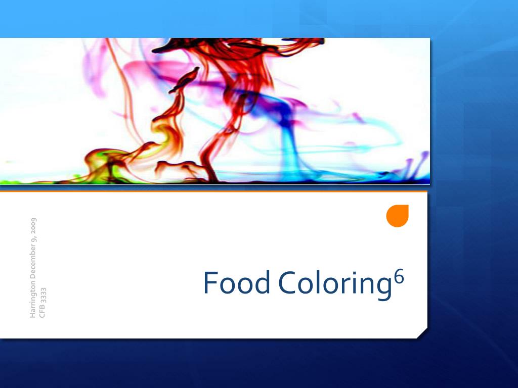 PPT - Foods that Deceive: Food Additives and Their Role in the Feingold ...