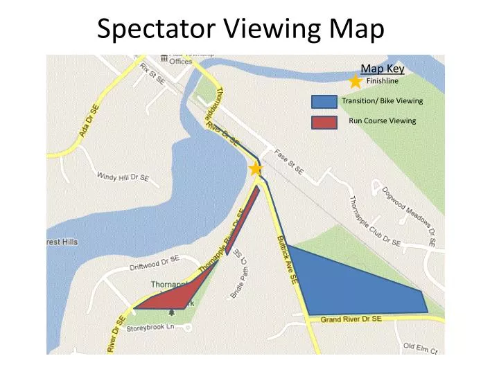 PPT - Spectator Viewing Map PowerPoint Presentation, free download - ID ...