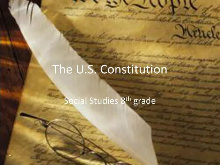 PPT - The U.S. Constitution PowerPoint Presentation, free download - ID ...