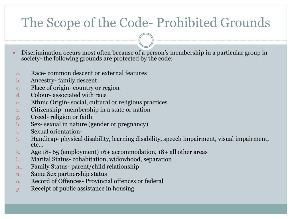 PPT - Human Rights in Ontario PowerPoint Presentation, free download ...
