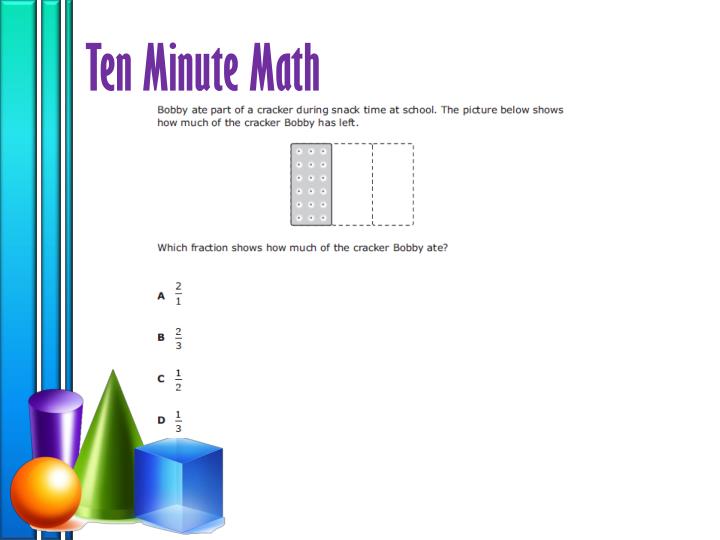 PPT - Ten Minute Math PowerPoint Presentation - ID:2462556