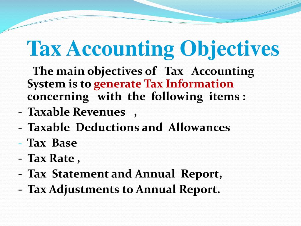 PPT - Tax Accounting I PowerPoint Presentation, free download - ID:2462974