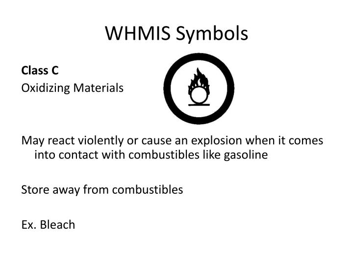 PPT - WHMIS PowerPoint Presentation - ID:2463459
