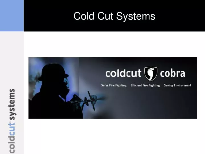 PPT - Cold Cut Systems PowerPoint Presentation, free download - ID:2463578