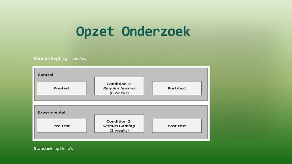 PPT - Effectiviteit van de VAST-game Een Serious Game voor uitspraak ...