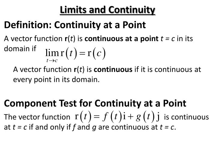 Ppt Vector Valued Functions Powerpoint Presentation Id 2465345