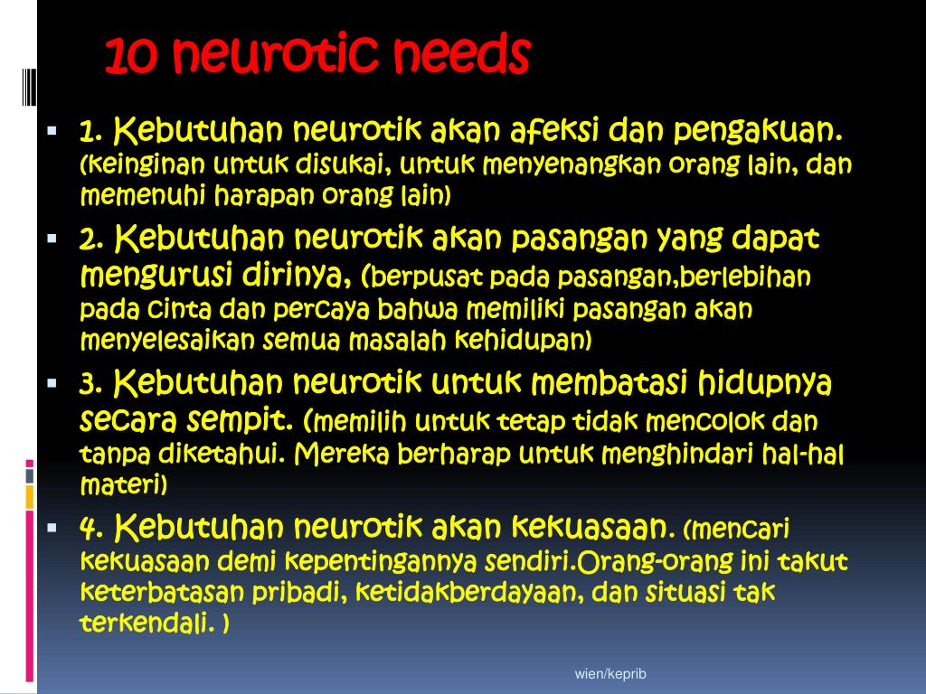 PPT - Teori Kepribadian Karen Horney PowerPoint Presentation, free ...