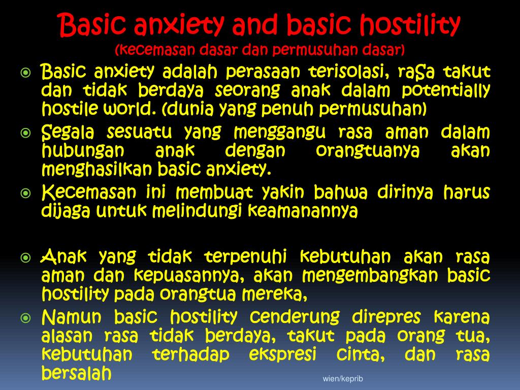 PPT - Teori Kepribadian Karen Horney PowerPoint Presentation, free ...