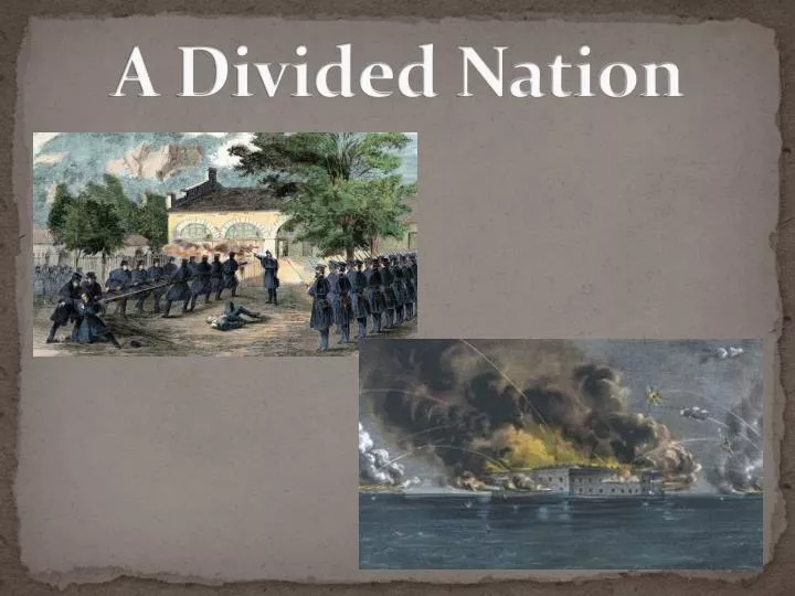 PPT - A Divided Nation PowerPoint Presentation, free download - ID:2466655