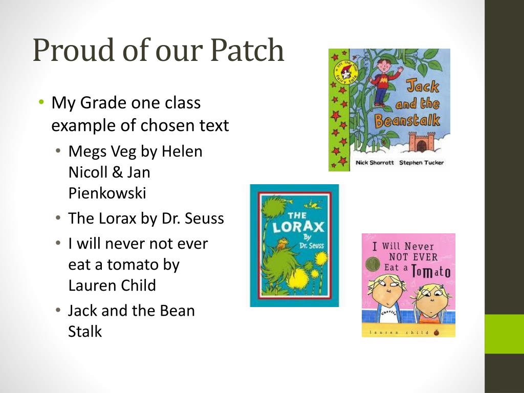 PPT - ‘ Proud of our P tch ’ Curriculum Through Literacy Teacher ...