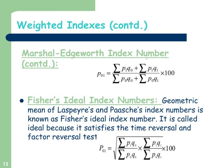 PPT - Index Numbers PowerPoint Presentation - ID:2467893