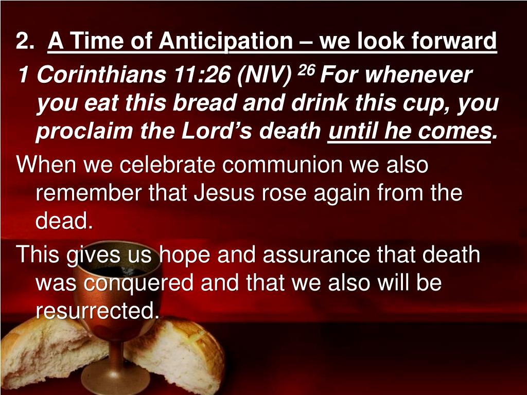 PPT - Communion: Recognizing the Body of Christ 1 Corinthians 11:17-32 ...