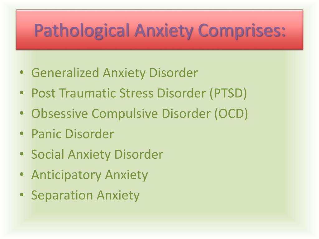PPT - Anxiety Disorders and Treatments PowerPoint Presentation, free ...