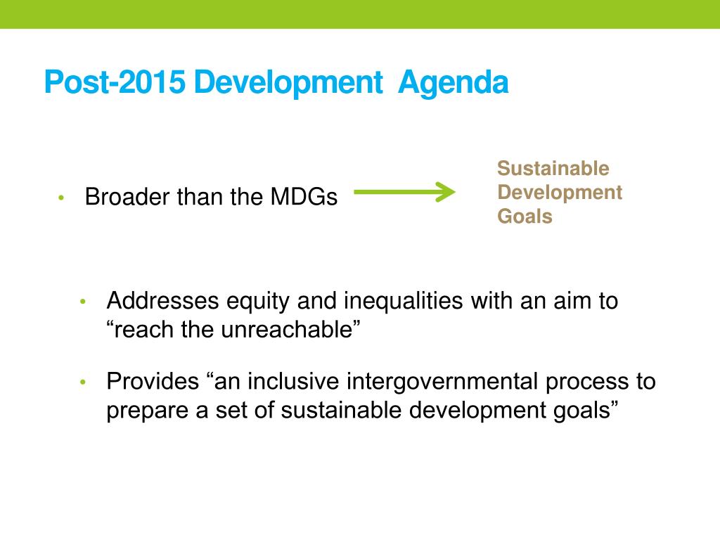 PPT - Post-2015 Development Agenda and Civil Registration and Vital ...