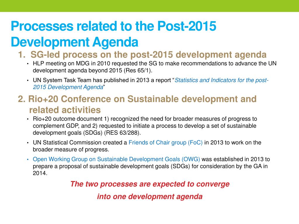 PPT - Post-2015 Development Agenda and Civil Registration and Vital ...
