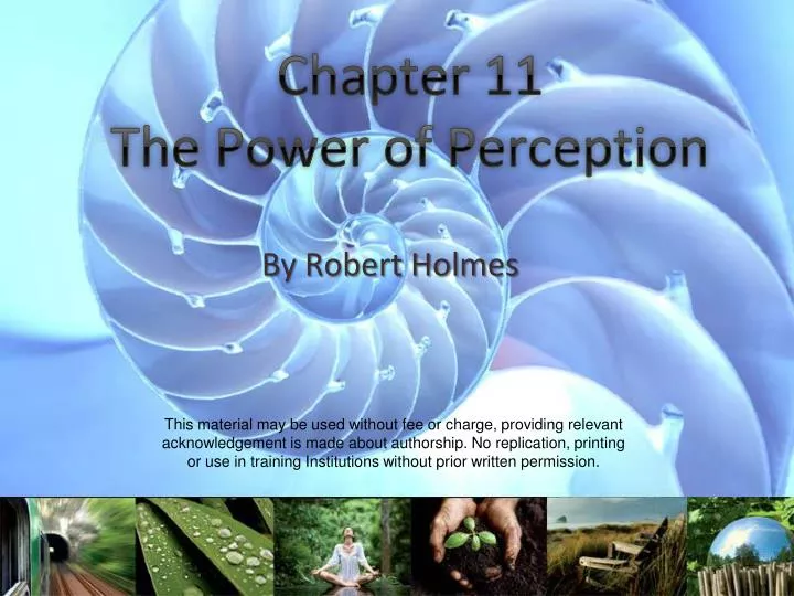 PPT - Chapter 11 The Power of Perception PowerPoint Presentation, free ...
