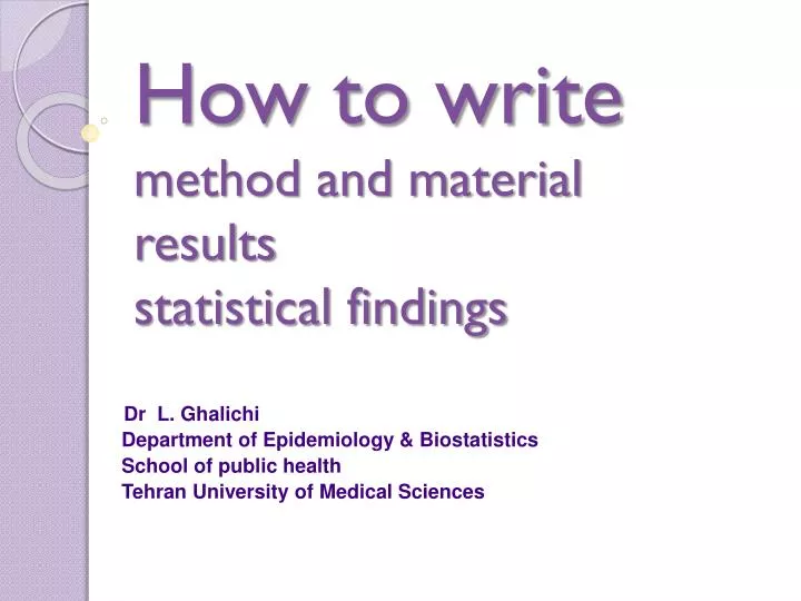 ppt-how-to-write-method-and-material-results-statistical-findings