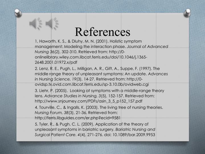 PPT - Theory of Unpleasant Symptoms PowerPoint Presentation - ID:2469824