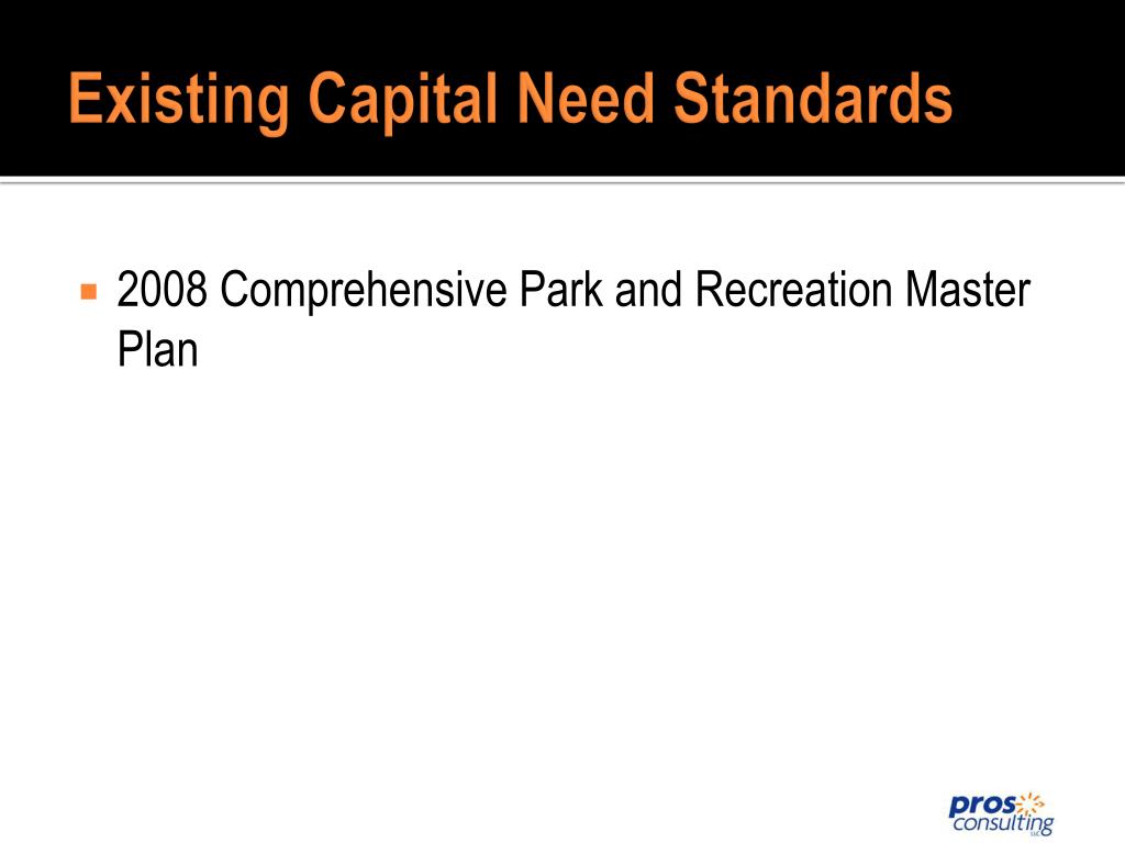 PPT - Mecklenburg County Park and Recreation Capital Standards ...