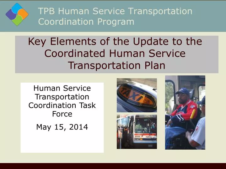 PPT - TPB Human Service Transportation Coordination Program PowerPoint ...