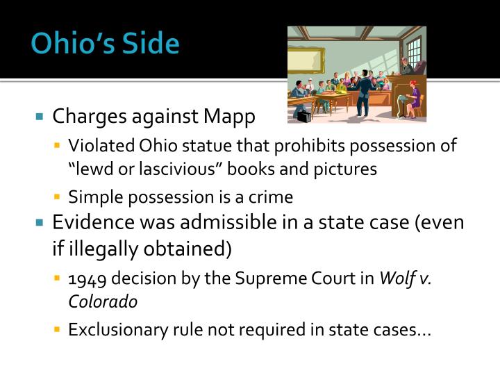 PPT - Mapp v. Ohio (1961) PowerPoint Presentation - ID:2470849
