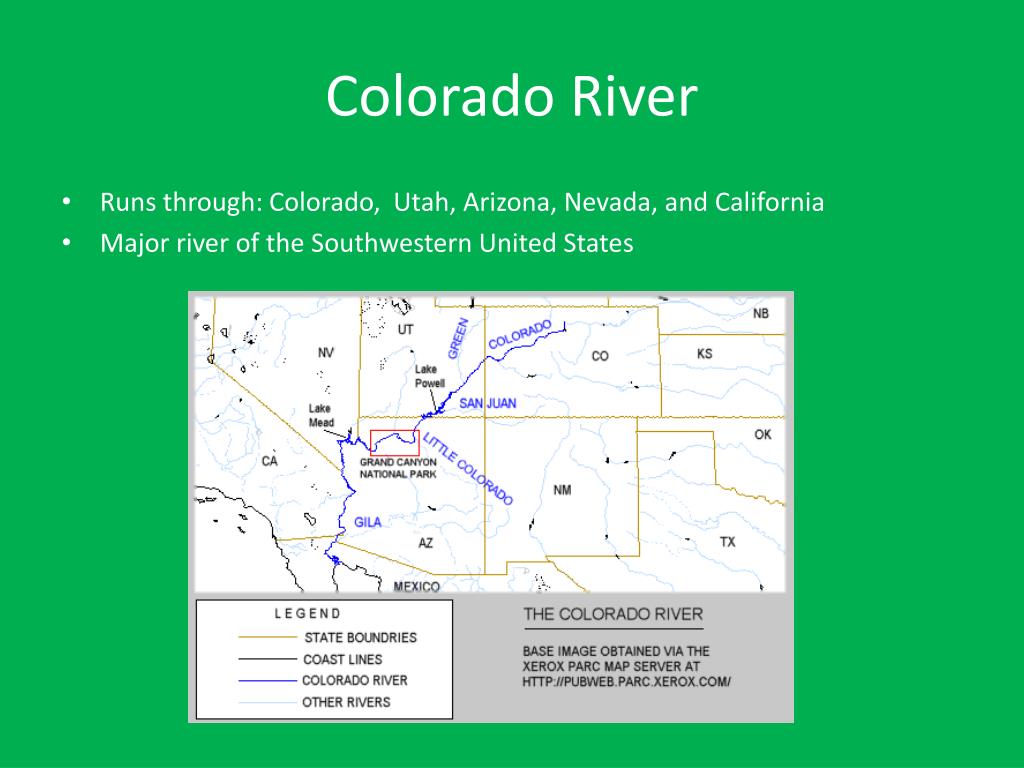 PPT - Major Mountain Ranges and Rivers of the United States PowerPoint ...
