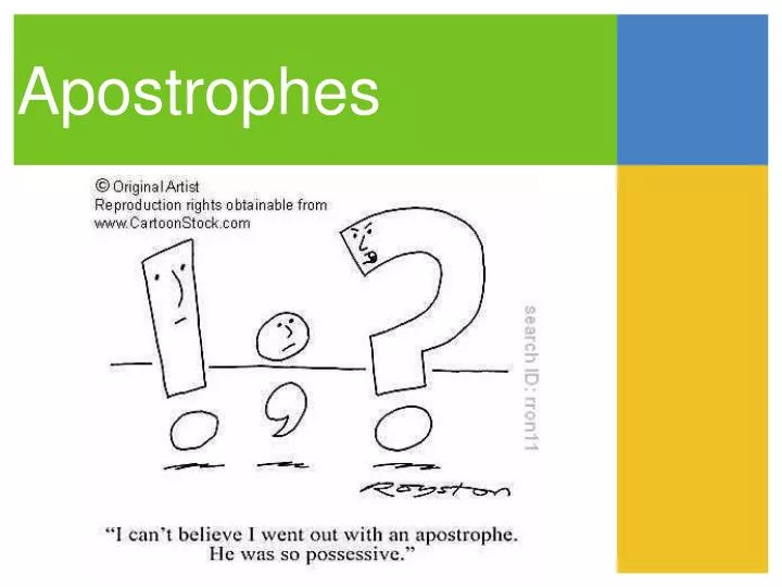 PPT - Apostrophes PowerPoint Presentation, free download - ID:2471474