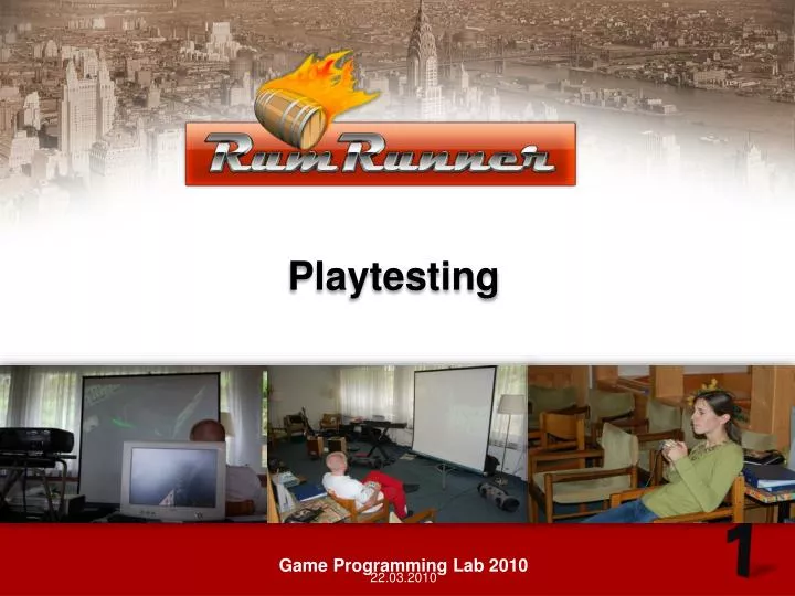 PPT - Playtesting PowerPoint Presentation, free download - ID:2472884