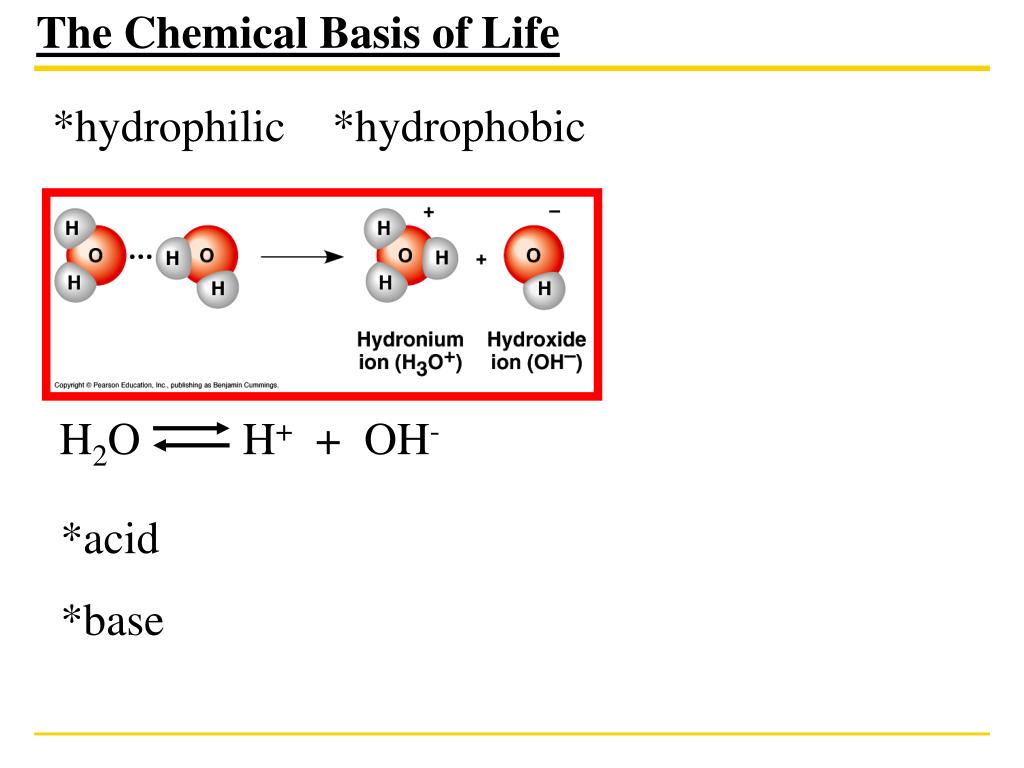 PPT - The Chemical Basis of Life PowerPoint Presentation, free download ...