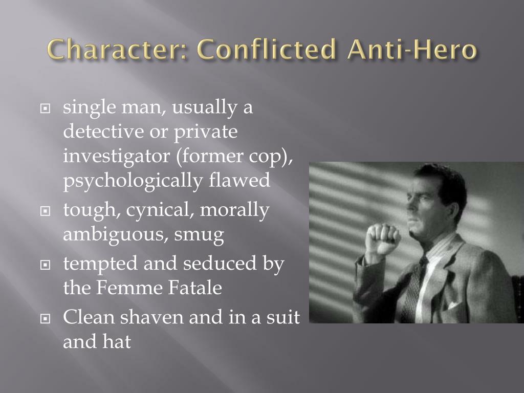 PPT - Elements of Film Noir From the French, meaning “black Film” or ...