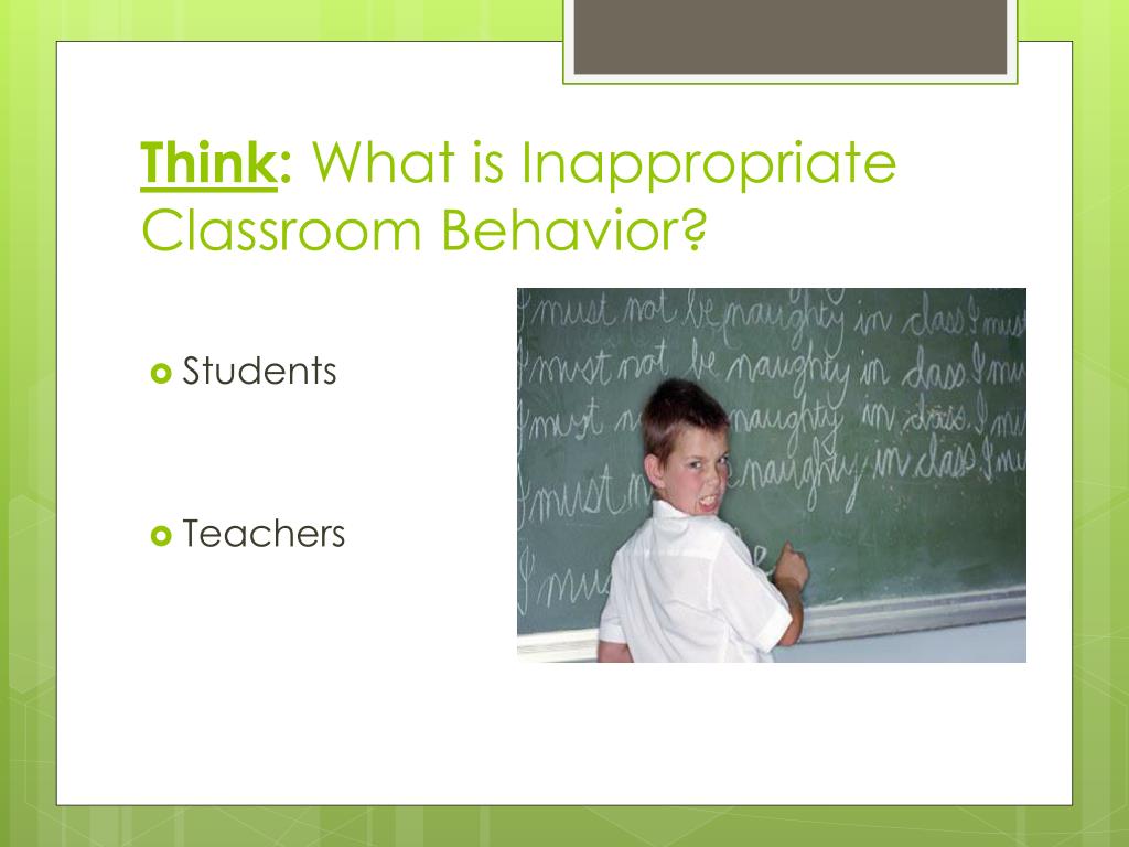 PPT - Strategies for Encouraging Productive Behaviors & Discouraging ...