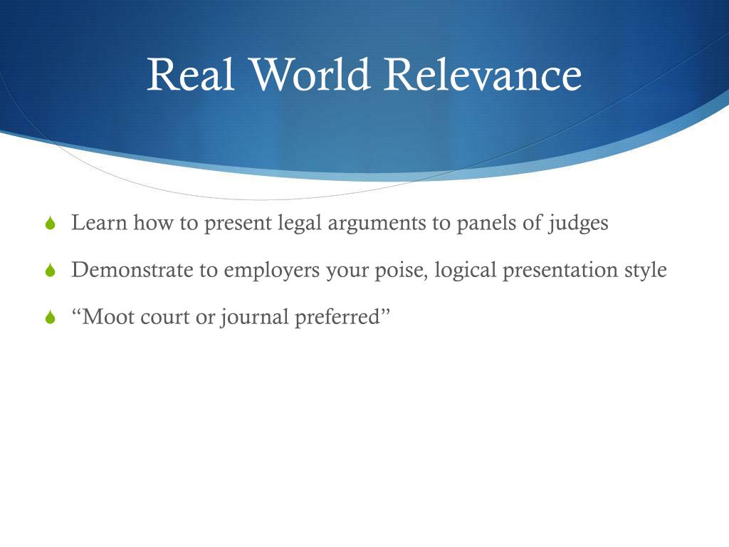 PPT - ORAL ADVOCAY TRAINING Part 1 PowerPoint Presentation, free ...