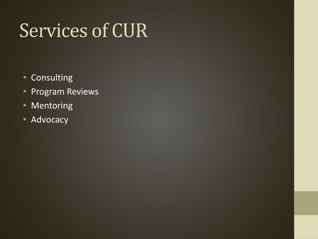 PPT - The Council on Undergraduate Research PowerPoint Presentation ...
