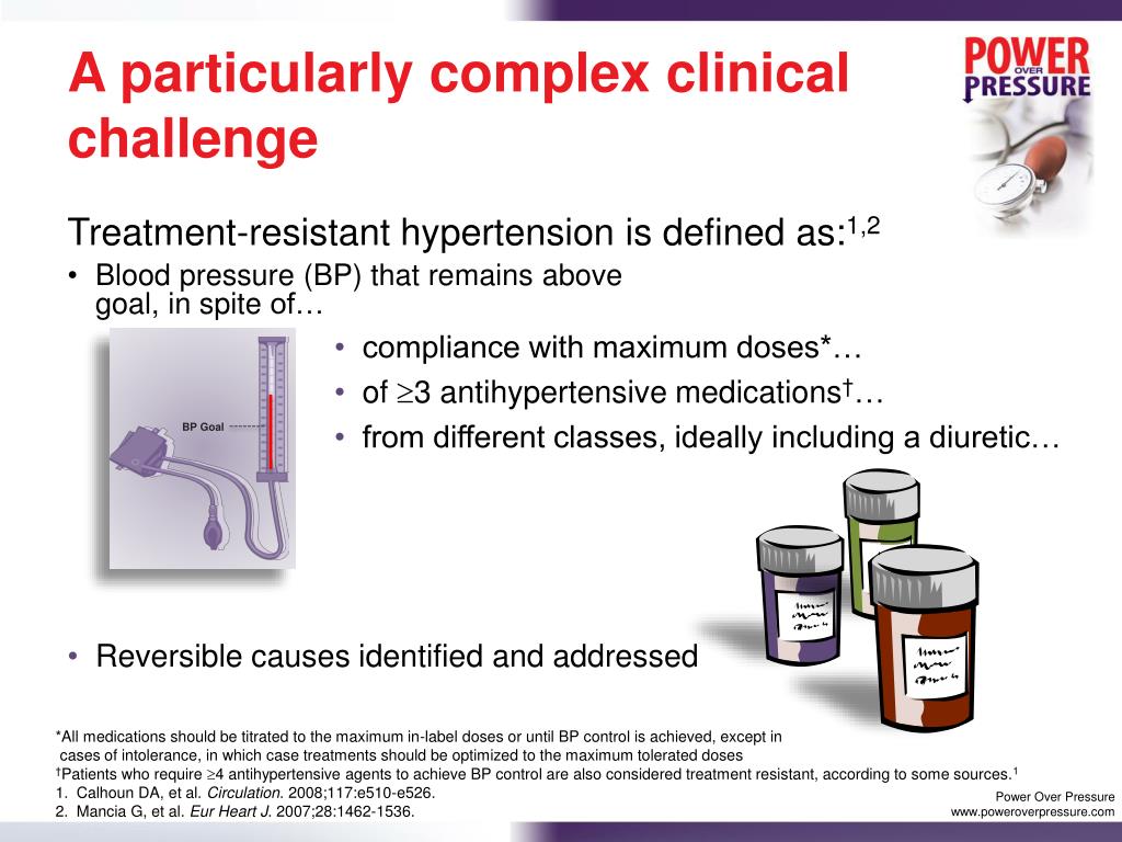 PPT - Treatment-Resistant Hypertension: Diagnosis and Management ...