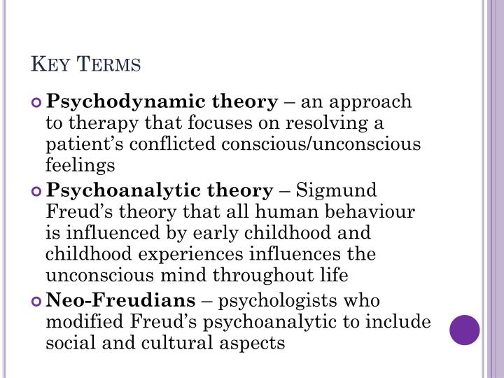 PPT - Psychodynamic Theories PowerPoint Presentation - ID:2474597