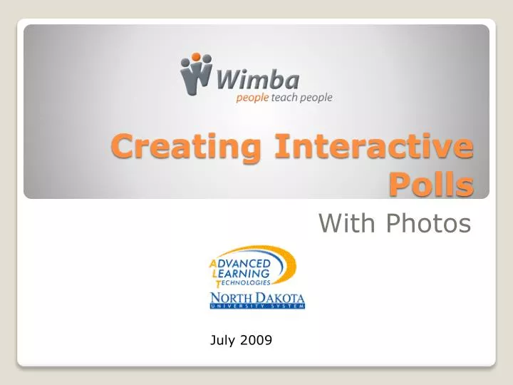 PPT - Creating Interactive Polls PowerPoint Presentation, free download ...