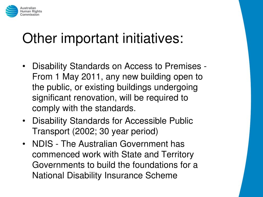 PPT - Cristina Ricci Acting Director, Disability Rights Team PowerPoint ...