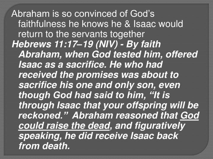 PPT - The Ultimate Test; The Ultimate Sacrifice Genesis 22: 1-19 ...