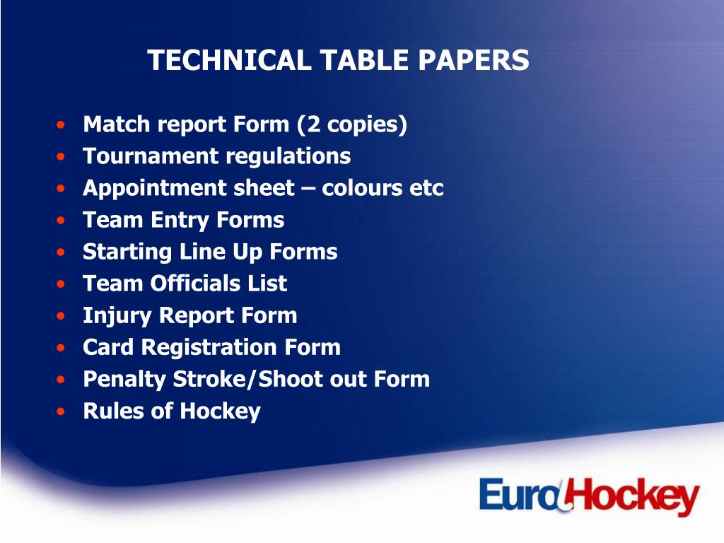 PPT - Essential Duties and Skills for Technical Officials in Hockey ...