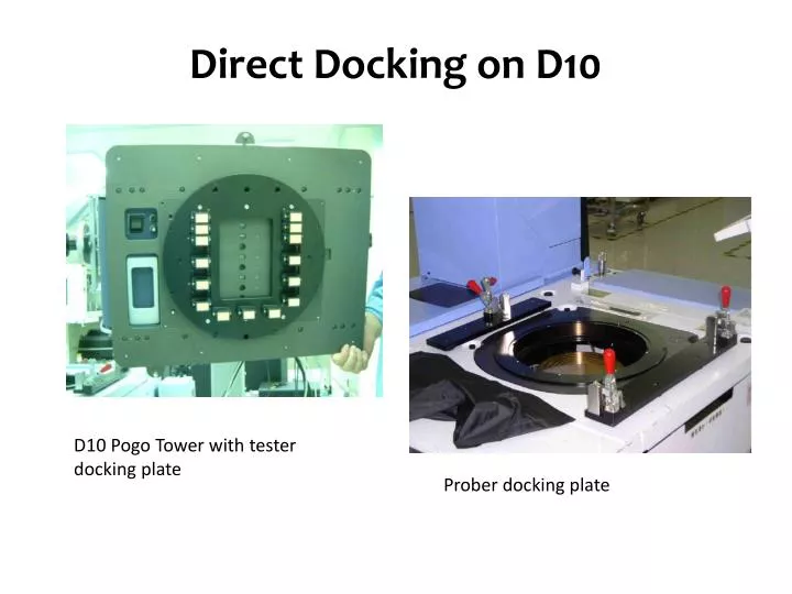 PPT - Direct Docking on D10 PowerPoint Presentation, free download - ID ...