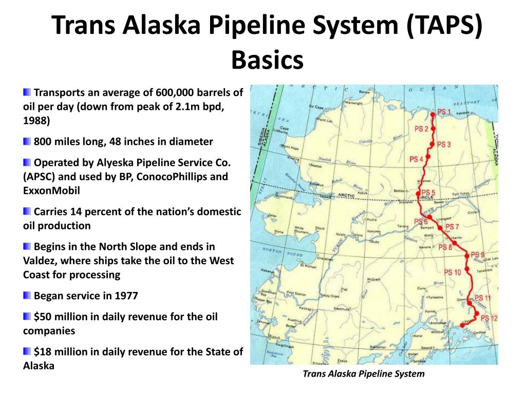 PPT - Trans Alaska Pipeline Pump Station 01 Crude Oil Spill PowerPoint ...